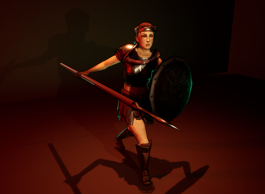 Hollie Walton - Game Art DMU - Progression Blog: Gladiator Character ...