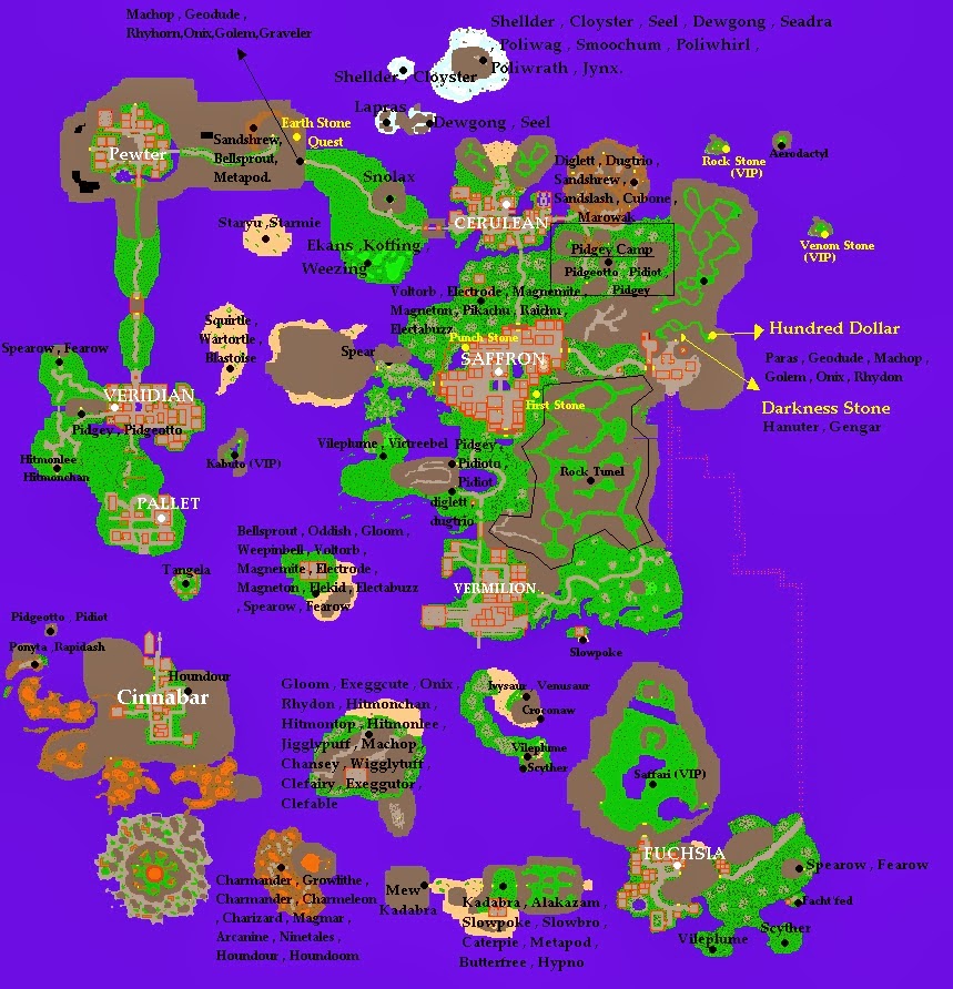 Pokemon BR: MAPA Respawn FREE Pokemon BR