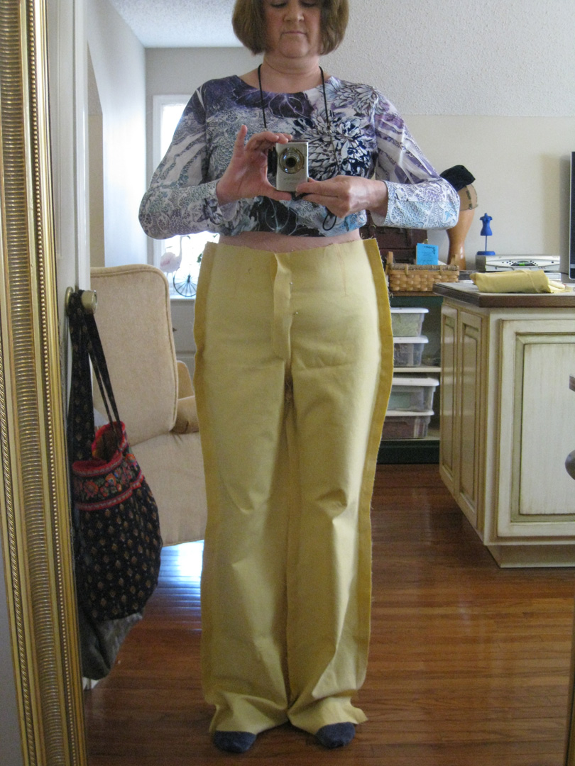 Sew What's Next: Pant Settings, the experiment