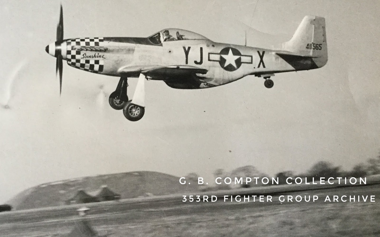 1Lt. Raymond Hilgenberg 353rd Fighter Group, 351st Fighter Squadron.