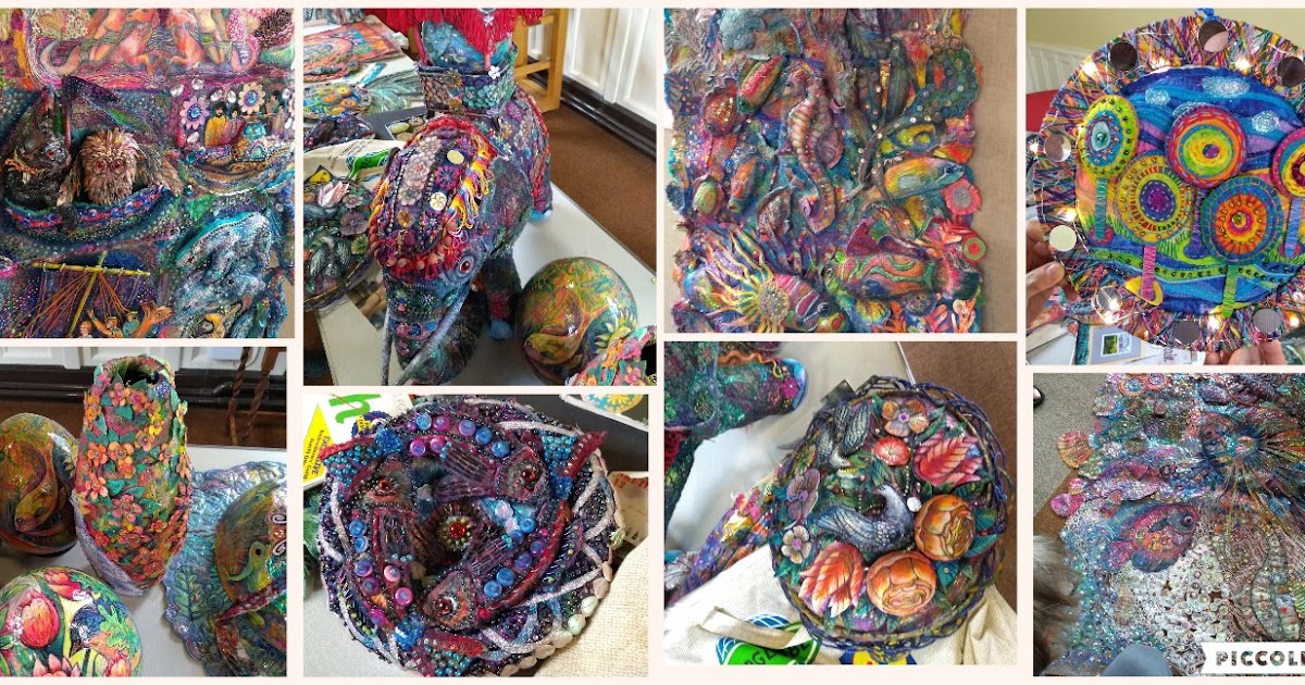 MEGASTITCHERS -Manchester Stitch Group: June Meeting - Afternoon