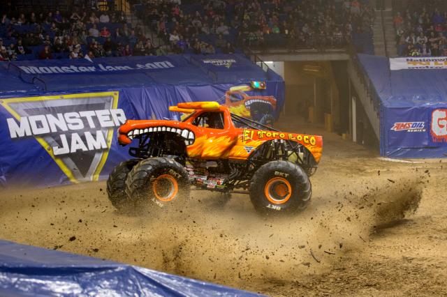Our Time at Monster Jam - Housewife Eclectic