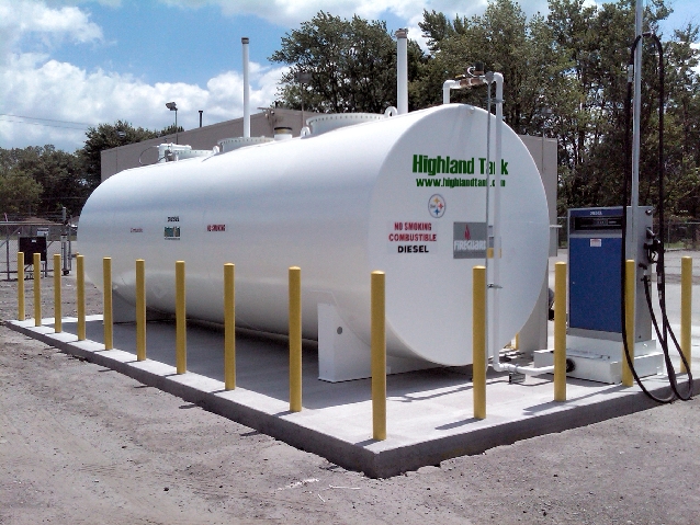 MEC&F Expert Engineers : An 8000 gallon above ground gasoline tank at a ...