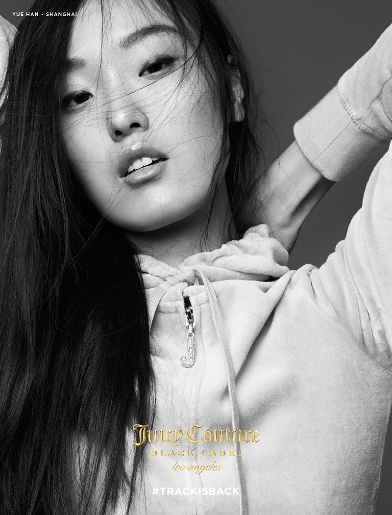 ASIAN MODELS BLOG: AD CAMPAIGN: Yue Han for Juicy Couture, Fall/Winter 2016