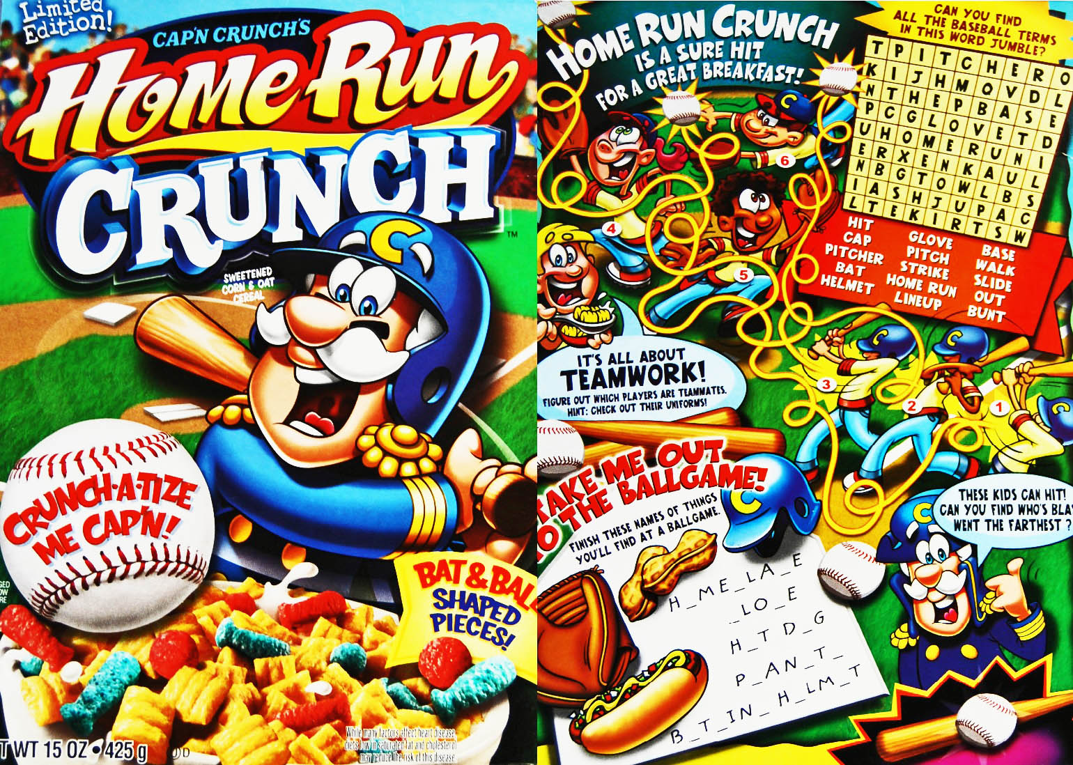 Cereal Box Price Guide Cereal Box Collecting by Pez Outlaw: Cap'n ...