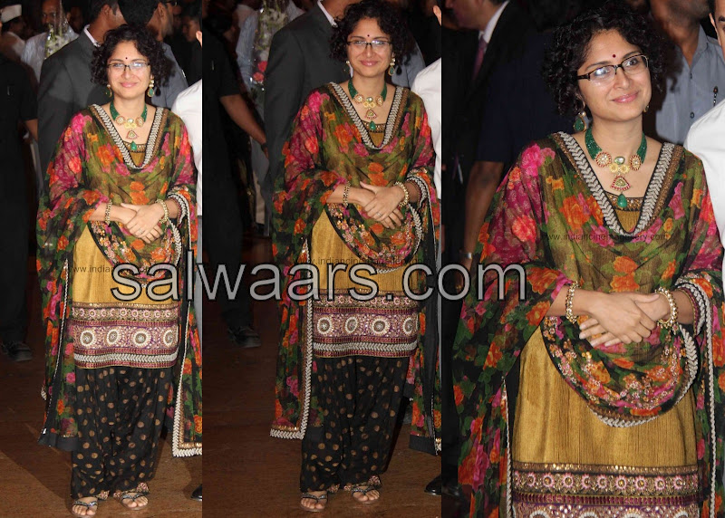 Kiran Rao in Patiala Salwar - Indian Dresses
