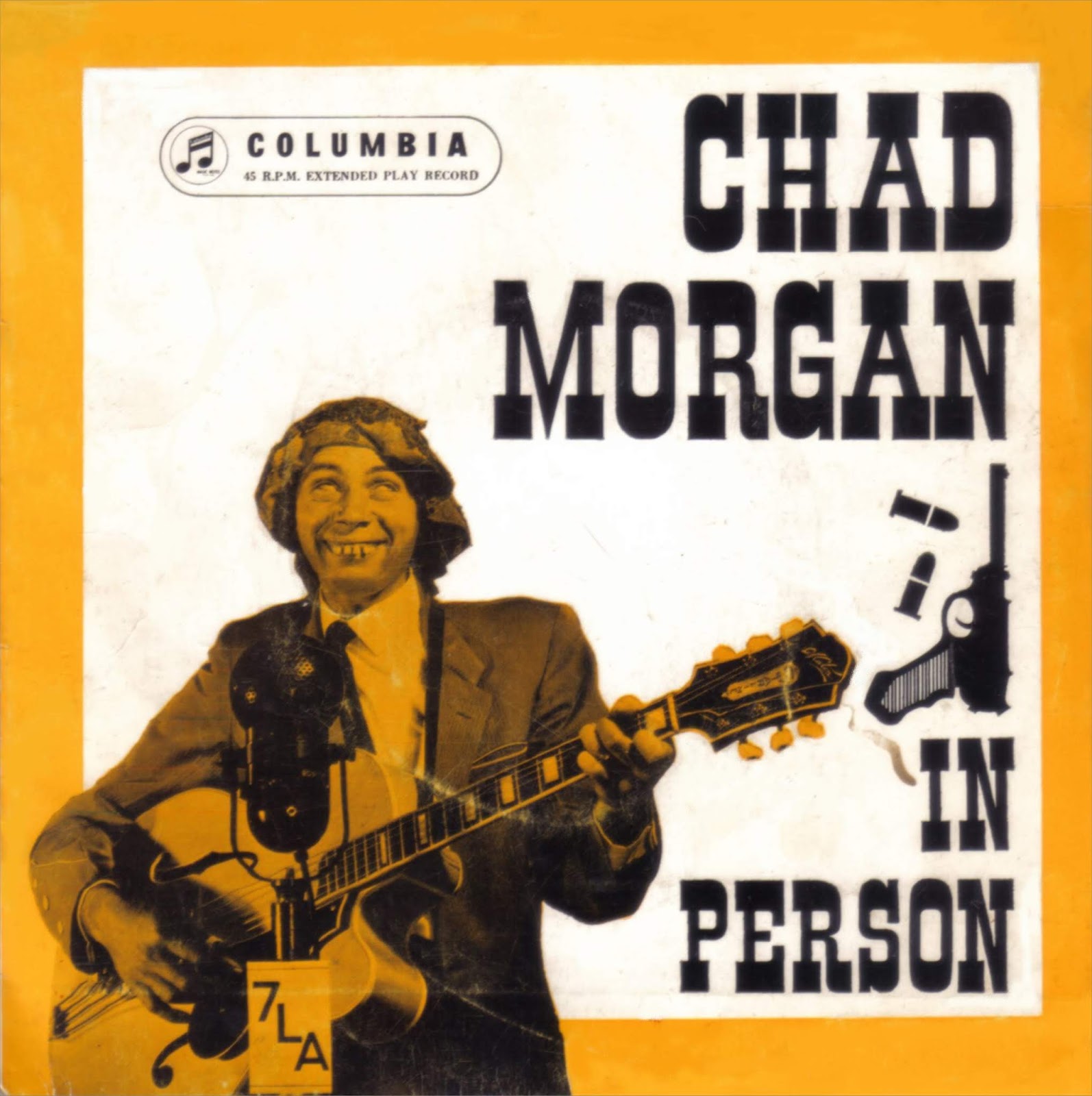 Rock On Vinyl: W.O.C.K On Vinyl: Chad Morgan - In Person (1962) EP