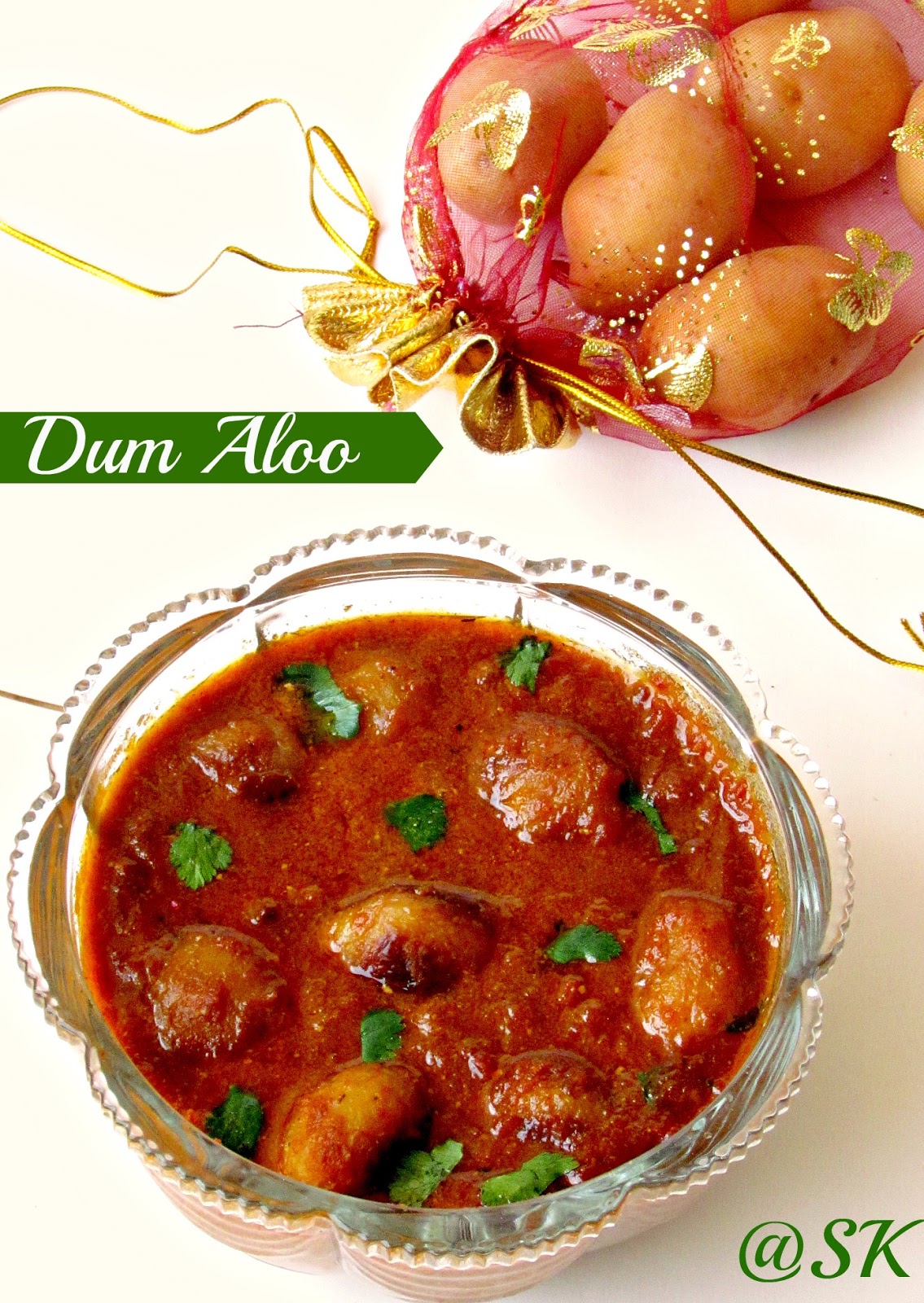 Savitha's Kitchen: Dum aloo - A Kashmiri Dish -With stepwise pictures ...