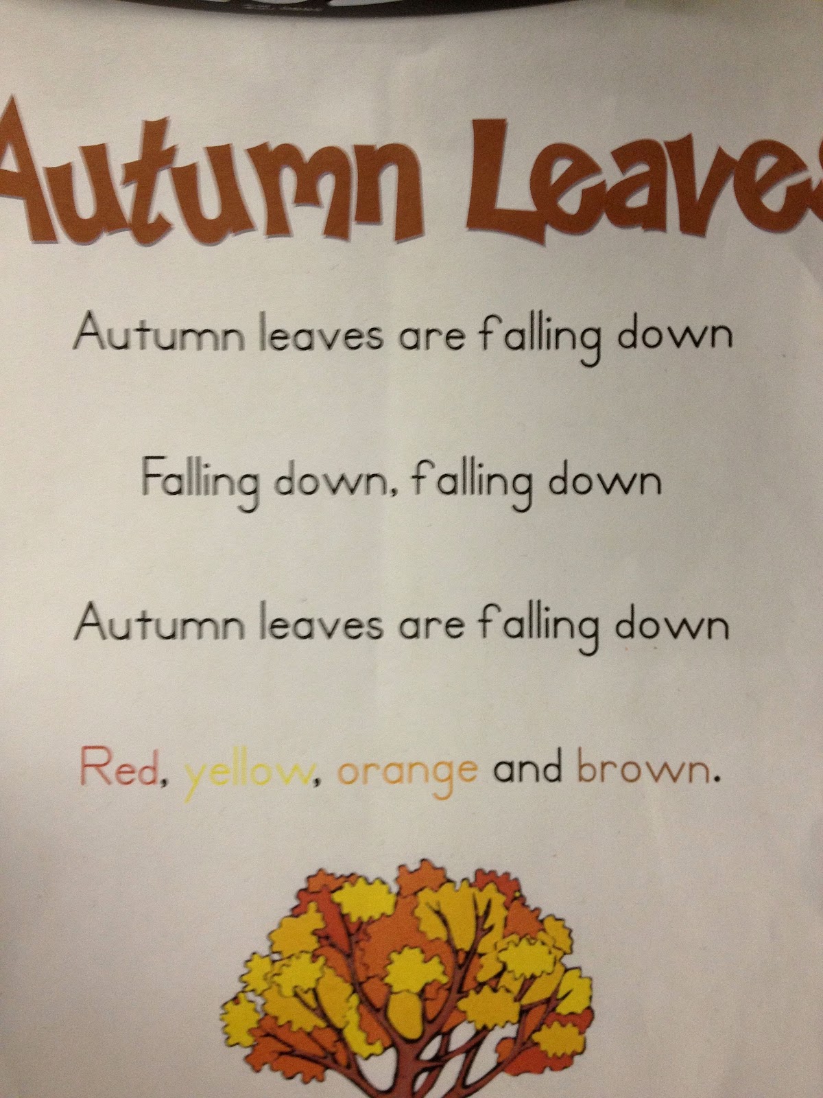 From The Hive: a few leaf - fall preschool ideas