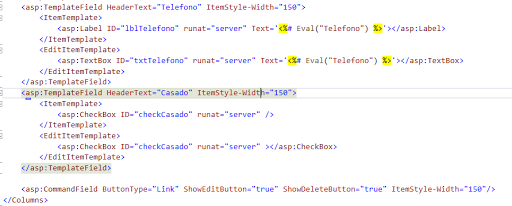 Ligth Knight: CRUD con Entity Framework en ASP.NET y VB.NET, usando un DataGridView.