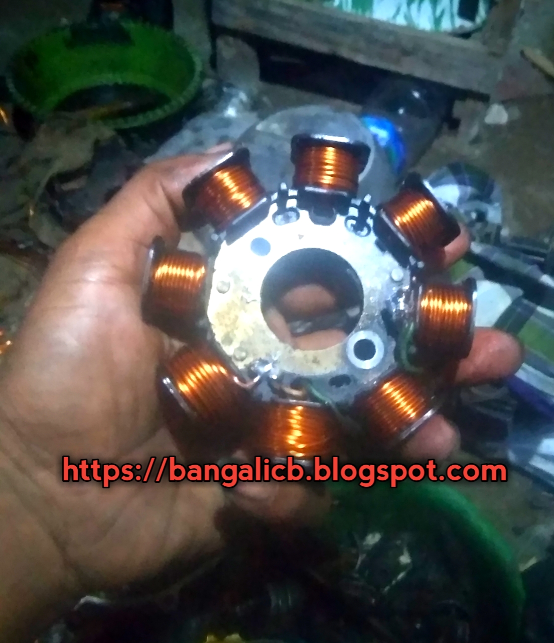 Cara gulung ulang sendiri spul Supra 125 abm