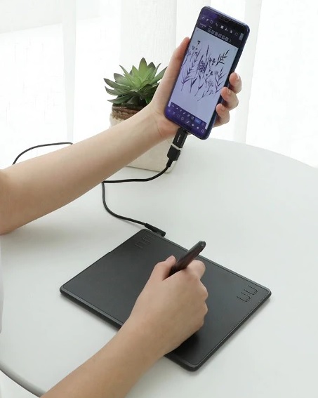 New Huion HS64 Graphics Digital Tablet