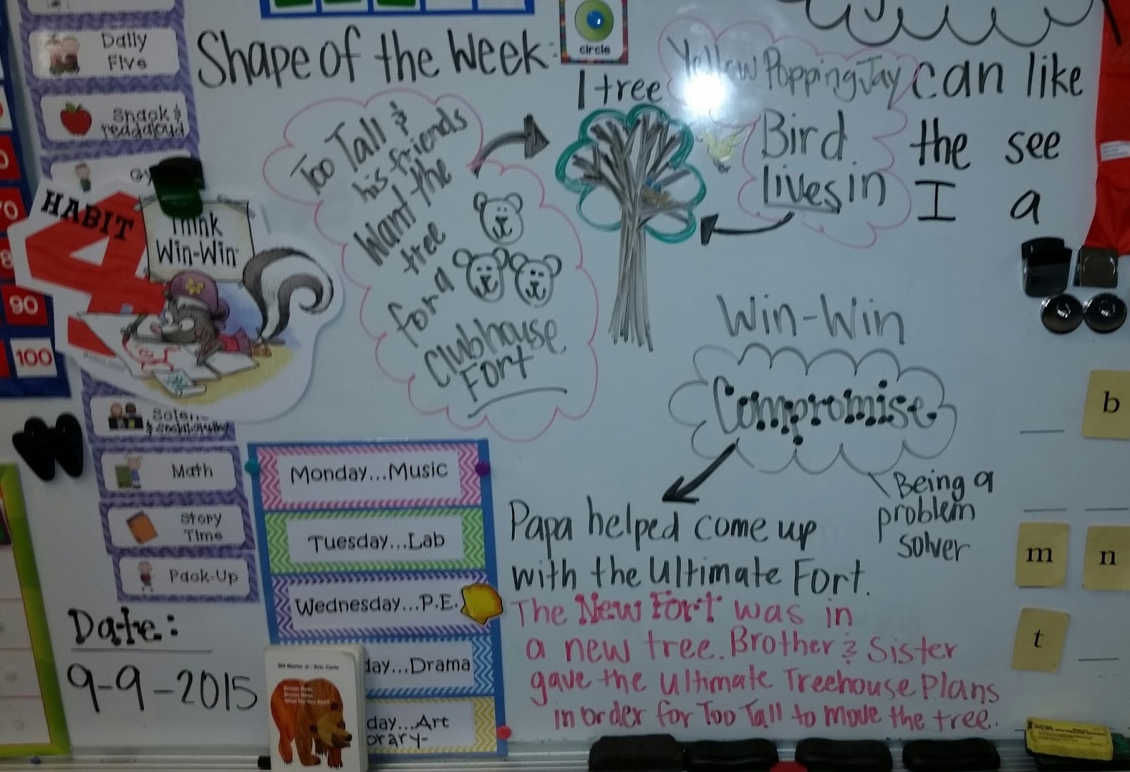 Miss Jones' Kindergarten Class: Habit #4 - Think Win-Win