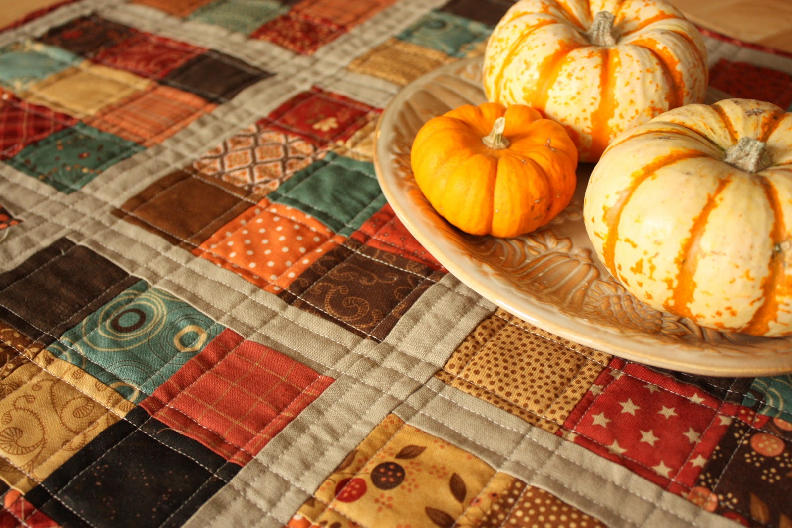Fall Mini Quilt Tutorial