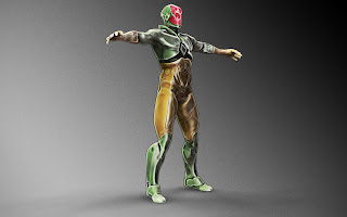 VIEWPORT STUDIO: redesign - Vision (Marvel comics)