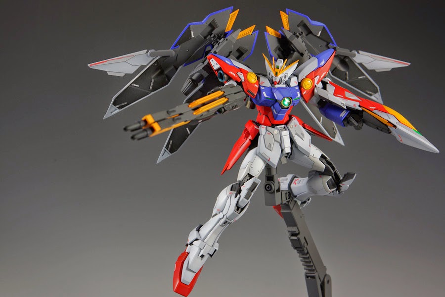 GUNDAM GUY: MG 1/100 Wing Gundam Proto Zero - Painted Build
