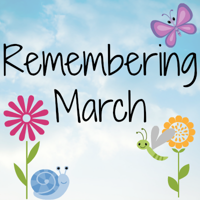 Family, Faith, and Fridays: Remembering March