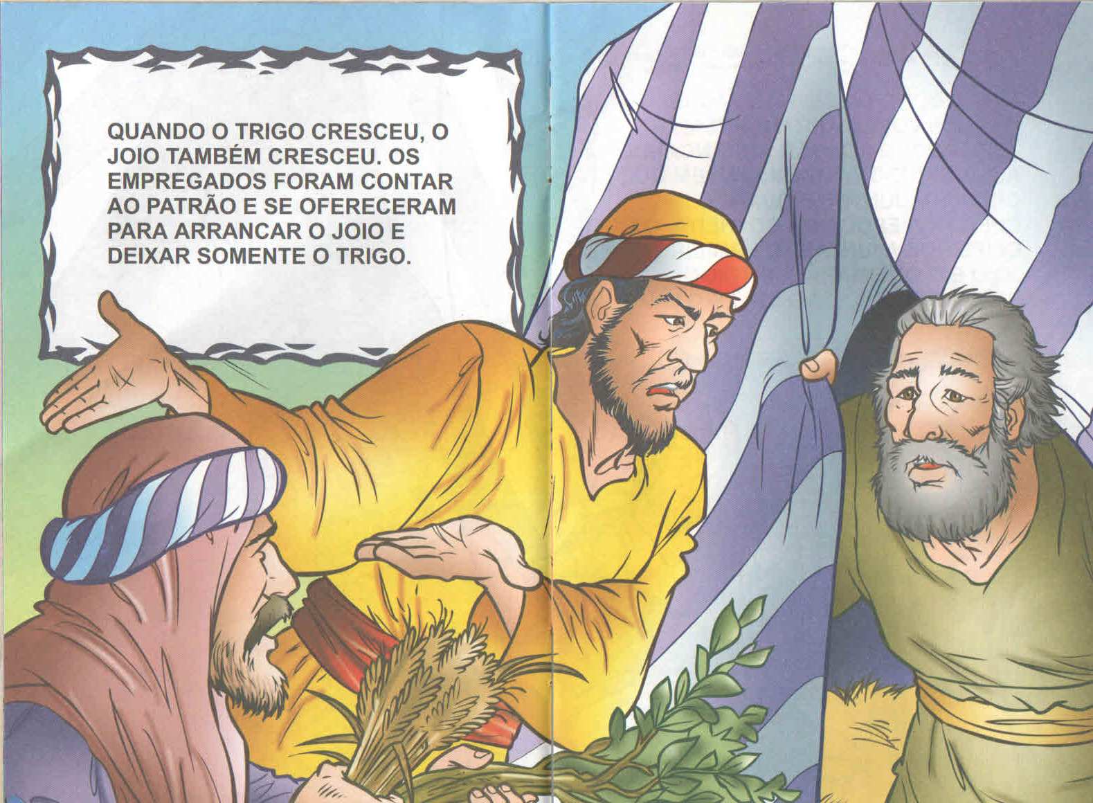 Blog Cristão Anna Karla: Historia da Parábola do Joio