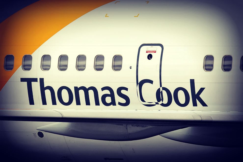 End titles for the German branch of "Thomas Cook"