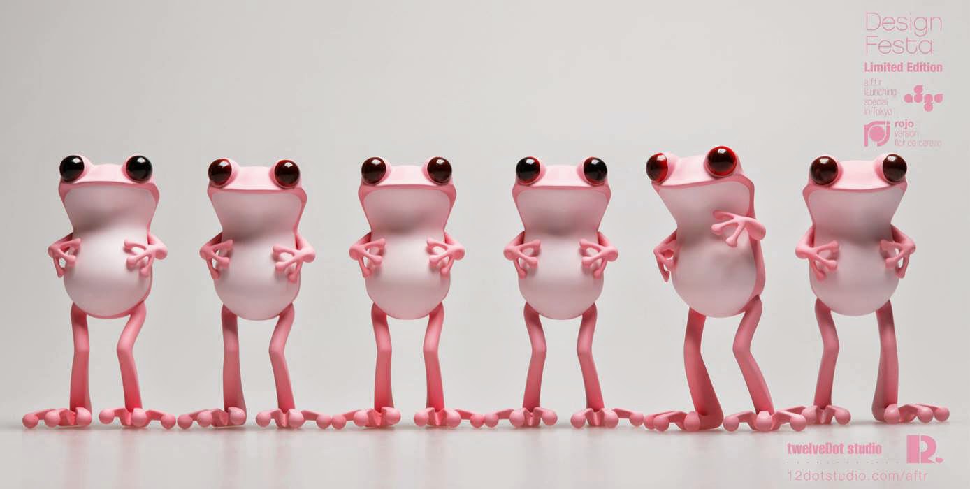 APO Frogs by Twelvedot for Singapore Toy, Games & Comic-Con 2014