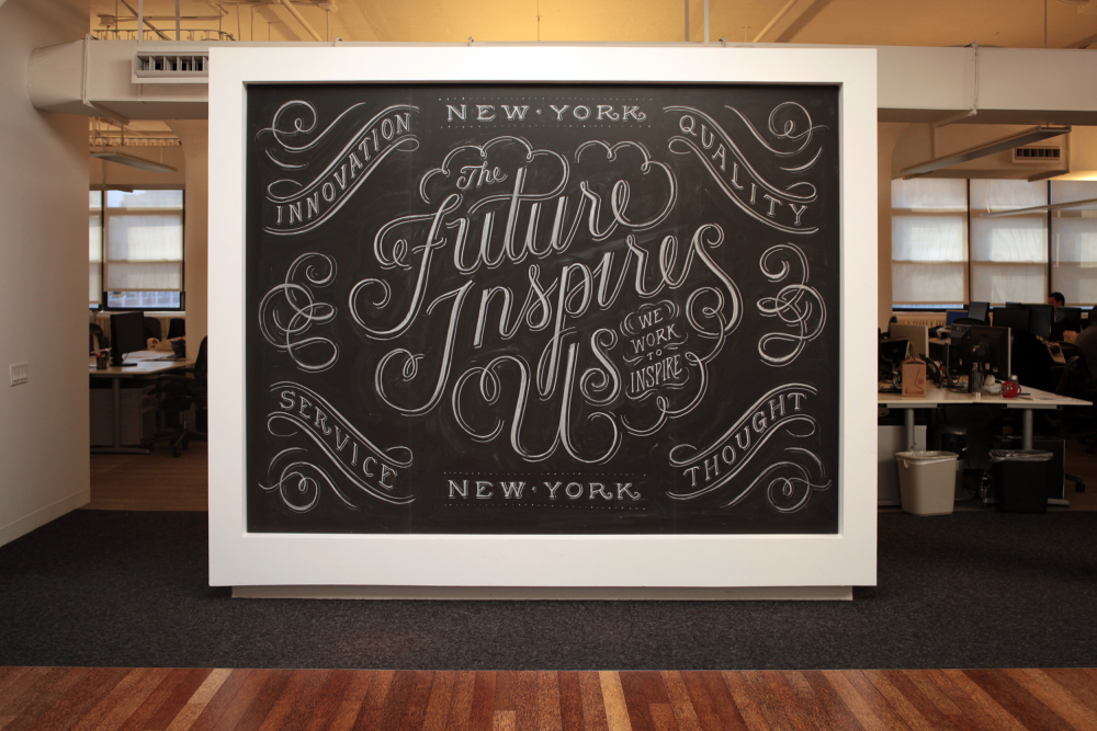 The Polished Pebble: Chalkboard Art Project