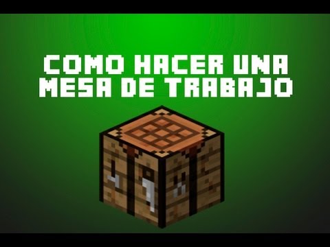 El mundo del MineCraft: 1-craftear en la mesa de crafteo
