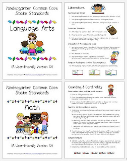 Buggy In Kindergarten: Diving into Common Core (with What I Pinned ...