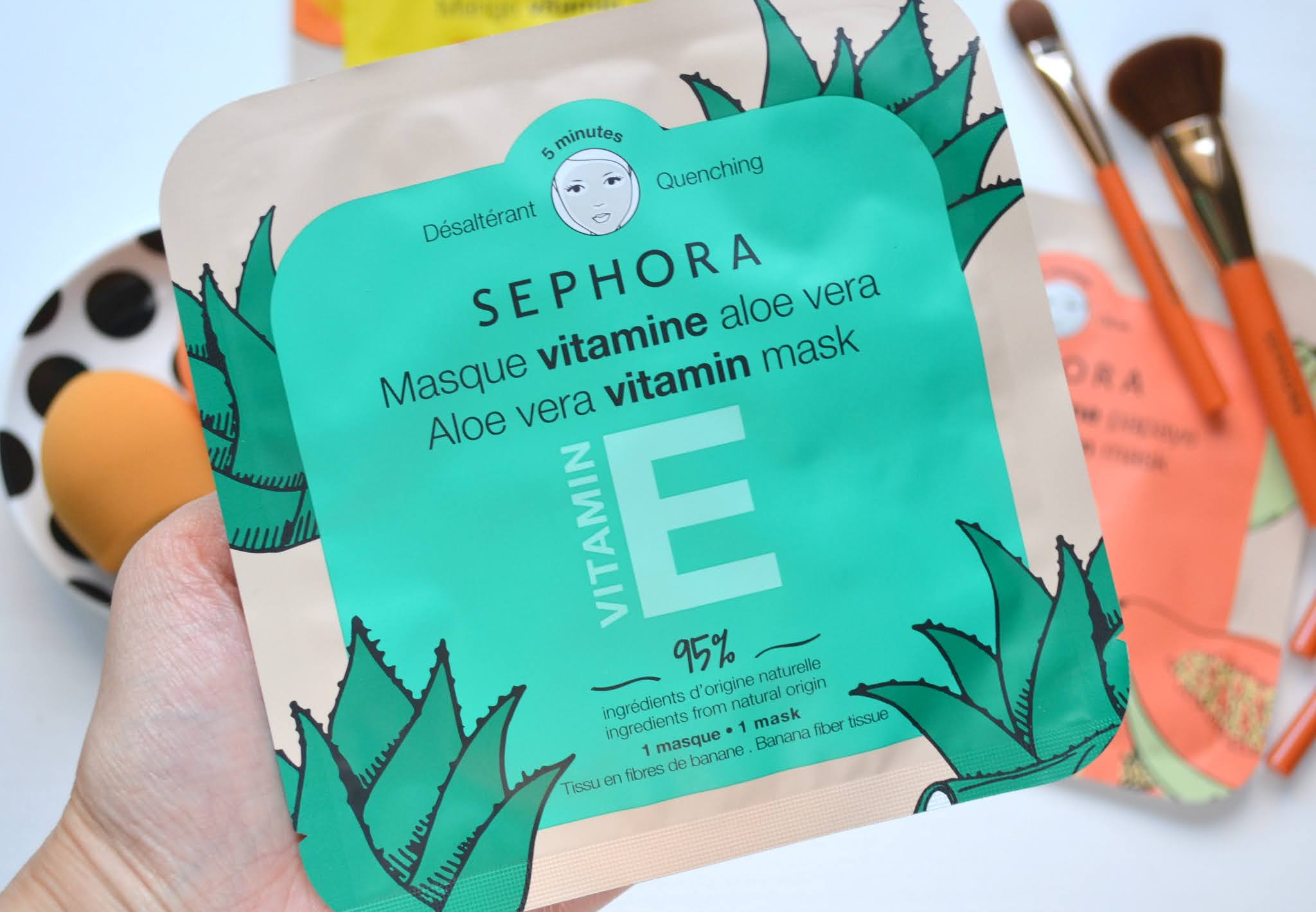 SHEET MASK | Sephora Collection Vitamin Masks | Cosmetic Proof ...