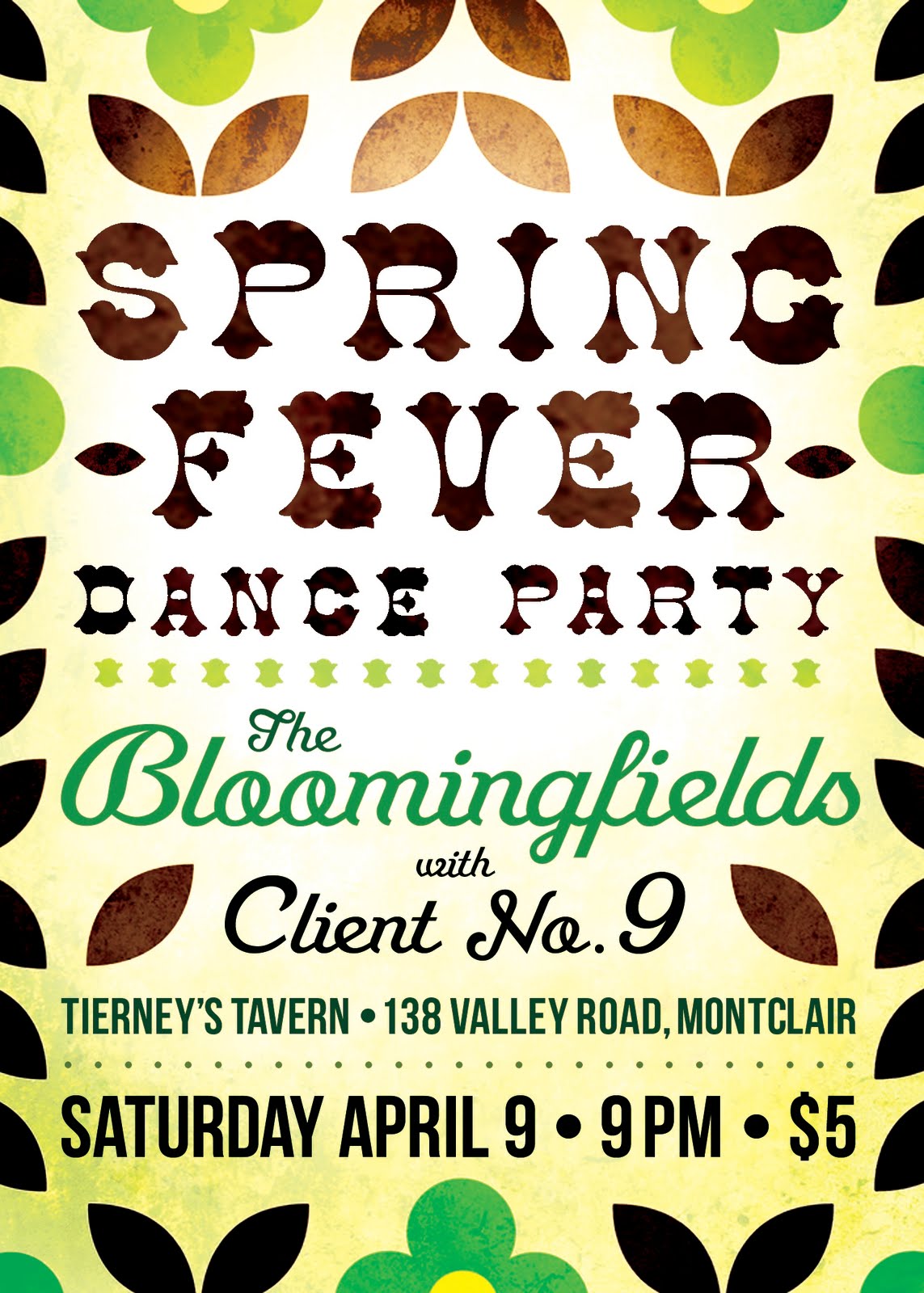 Parents Who Rock: The Bloomingfields, Client No. 9 Play Spring Fever ...