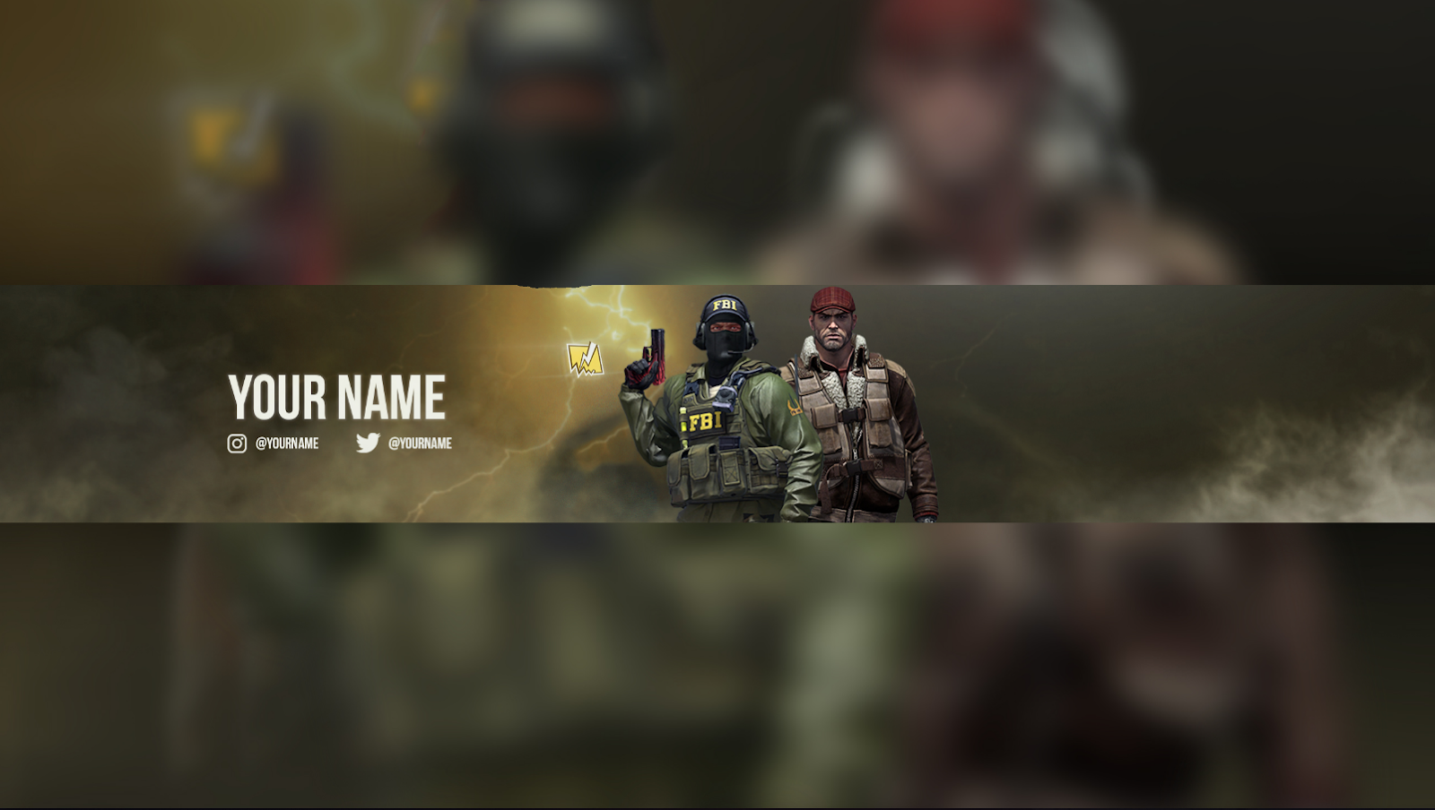 CS:GO Banner Template