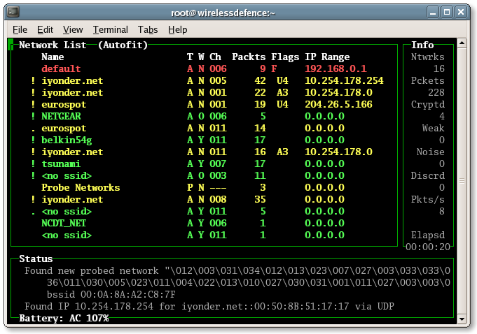 Anand Garg: List of top Wireless Hacking tools
