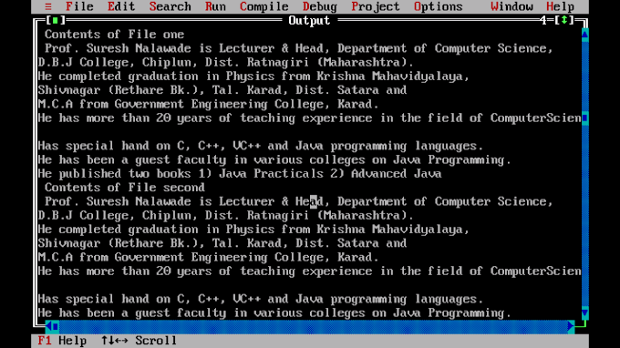 5) Write a C program that copies contents one file to another file.