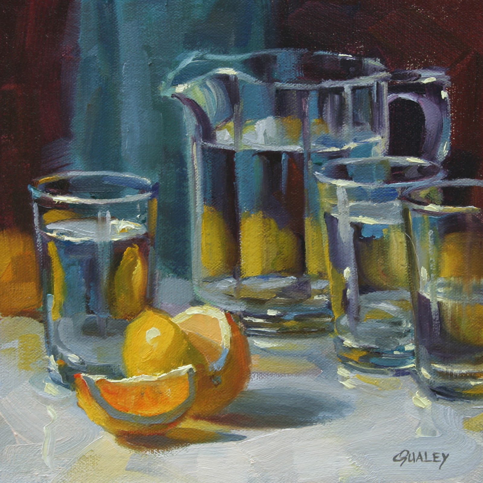 Sara Qualey Paintings: Favorite Themes