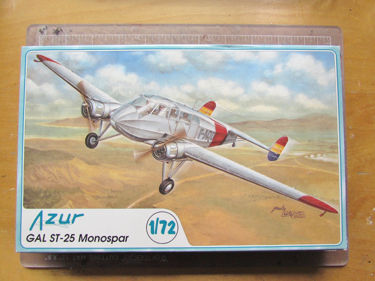 Wings of Intent: GAL (General Aircraft Limited) ST-25 Monospar - Azur 1 ...