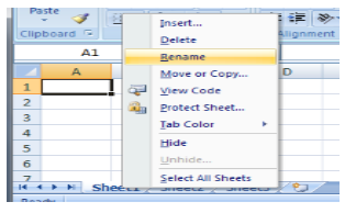 Cara Menyisipkan atau Menambah Lembar Kerja Baru & Memberi atau ...
