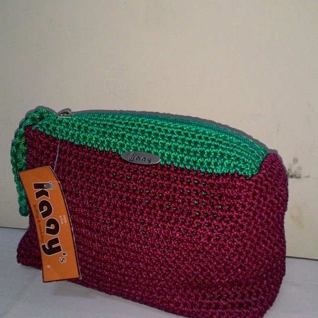 tas rajut, tas rajut dowa, cara membuat tas rajut, tas rajut jogja