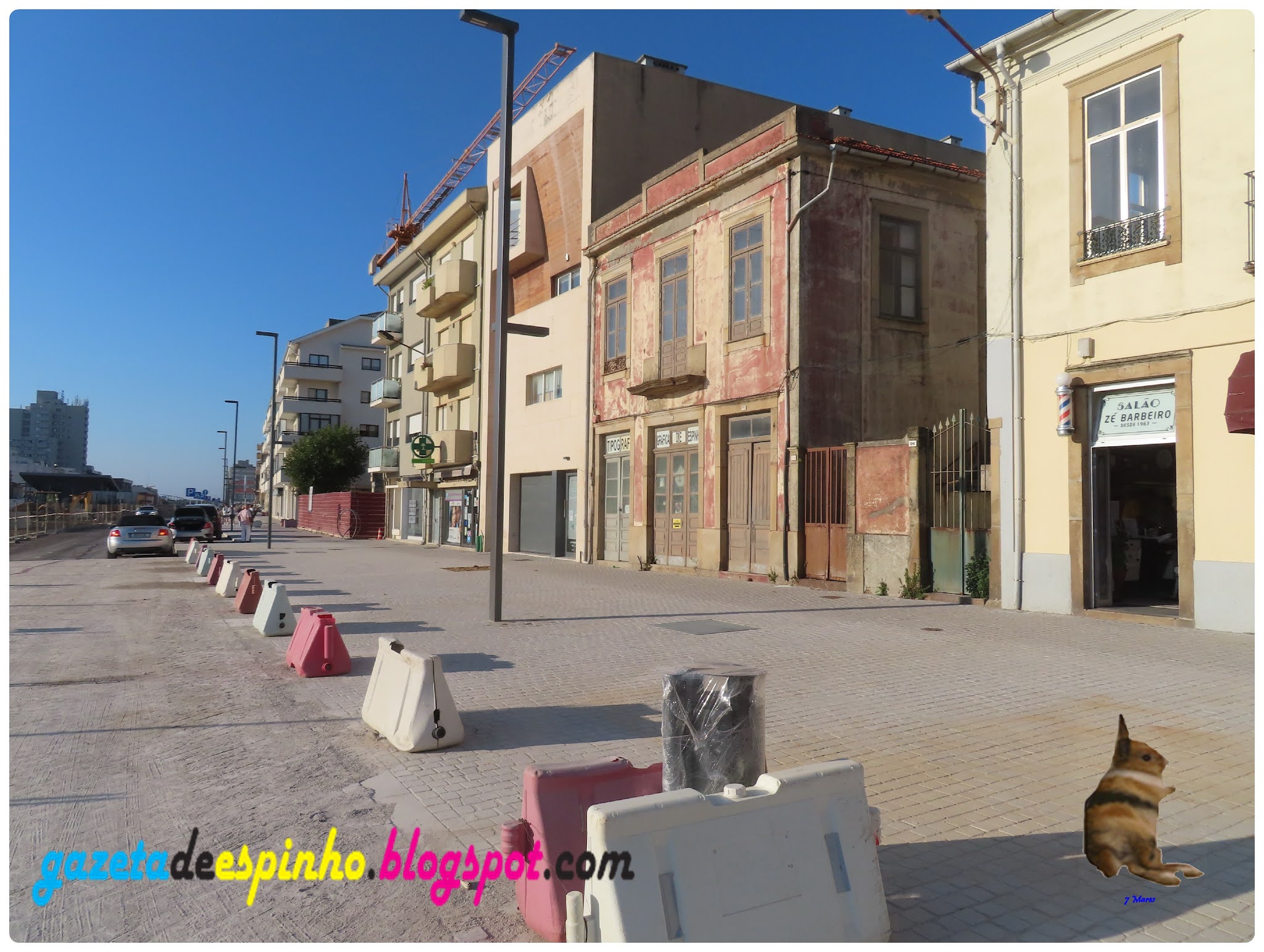 Gazeta de Espinho: ReCaFe - Reabriu ao trânsito na Rua 8 entre Ruas 27 ...