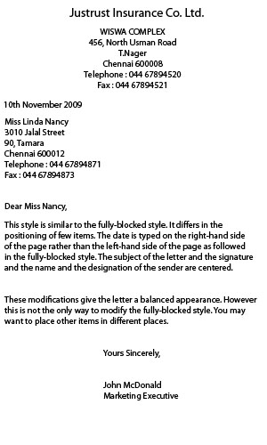 Styles Of Business Letter Blog Miftah styles-of-business-letter-blog-miftah