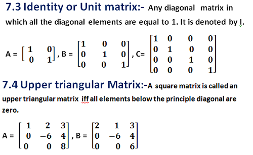 Different Types of matrix with examples ~ Simplifying Reasoning, maths ...