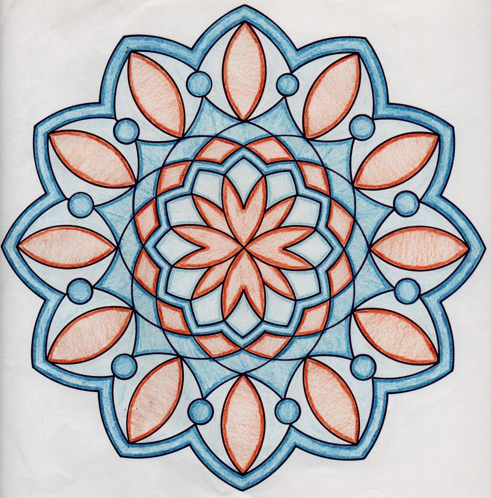 Creative Guide Through the 12 Steps: Step 11 Activity: Coloring Mandalas