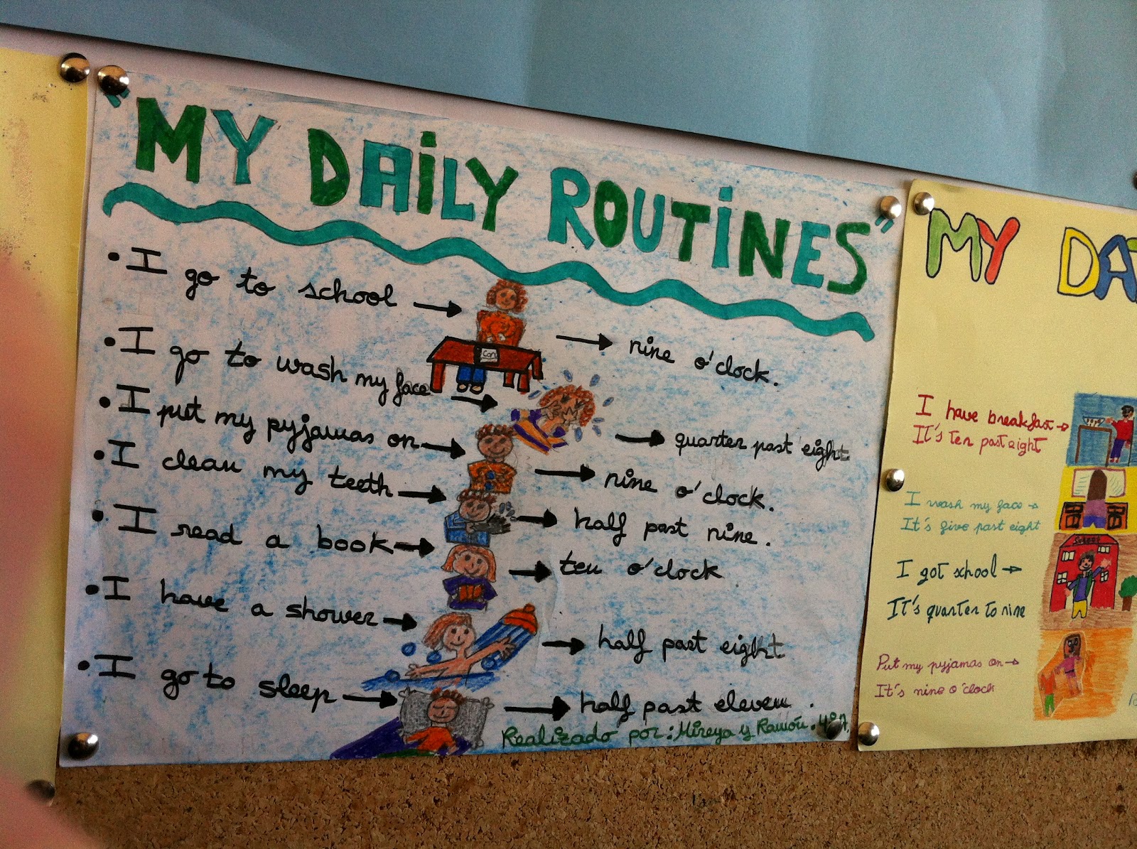 My English Class Blog: My Daily Routines