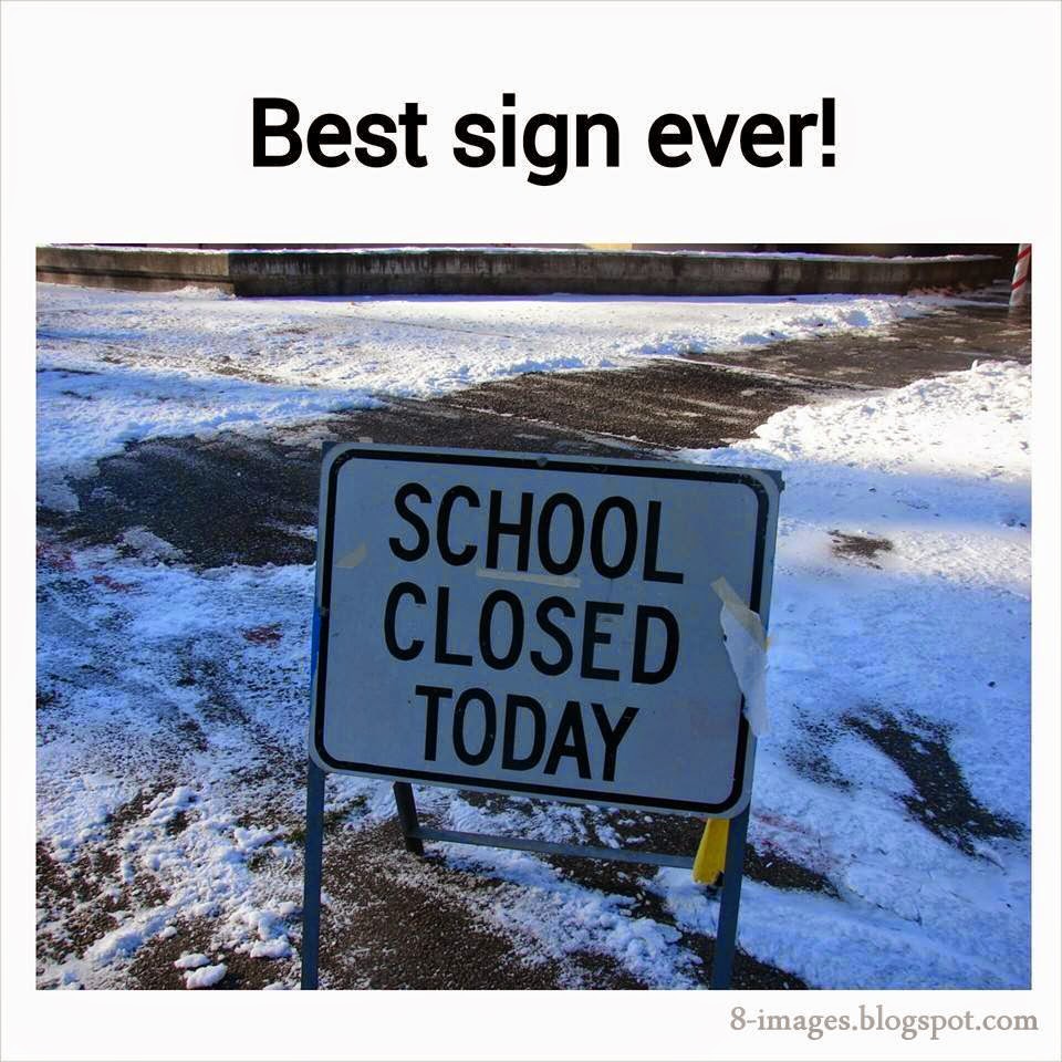 Best Sign Ever School Closed Today - Quotes