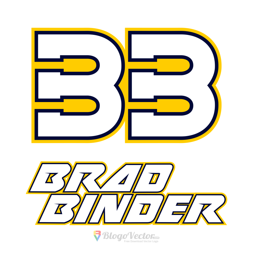 Brad Binder #33 Logo Vector - BlogoVector