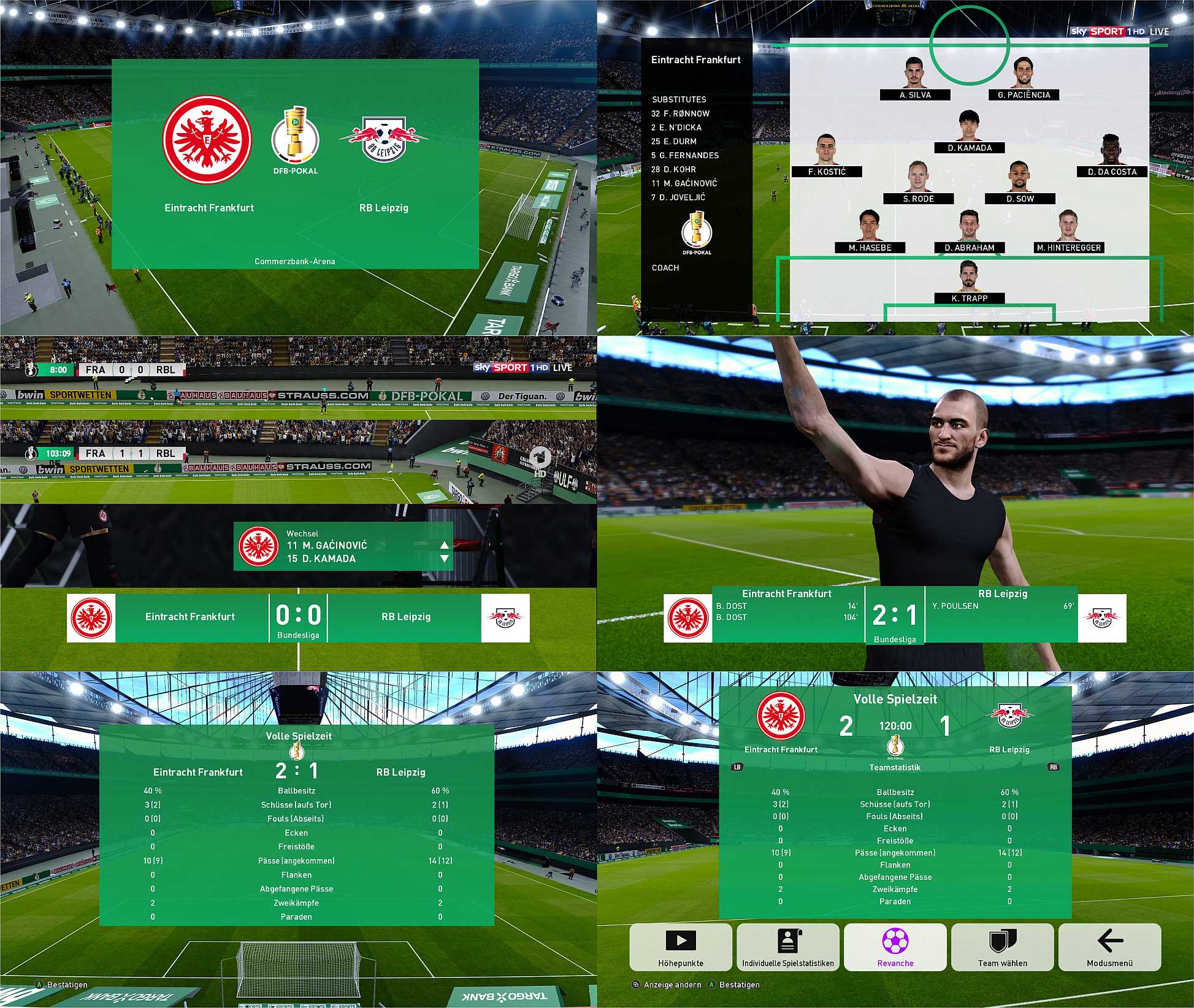 Patch Pes Br: PES 2020 DFB-Pokal Scoreboard by 1002MB