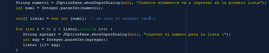 Comparar Dos Listas De Enteros En Java Comparar Dimensión Y Contenido