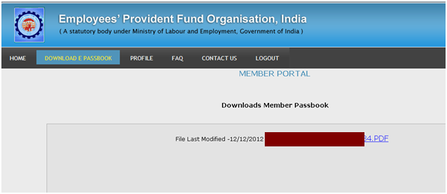 Singh Vikash blog: How to download your EPF e-Passbook?
