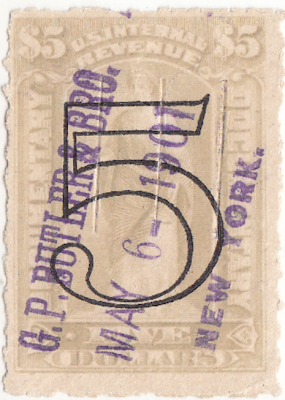 1898 Revenues: New York Stock Brokers: George P. Butler & Brother