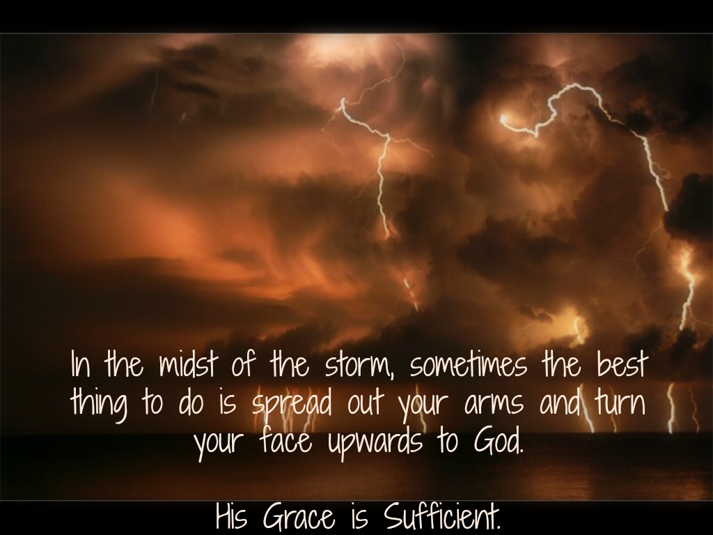 In My Own Words...: Finding Peace in the Storm