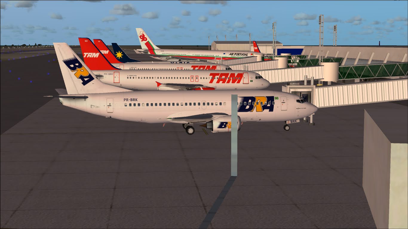 Rafael Flight Simulator: AI Retro Traffic BR 2002