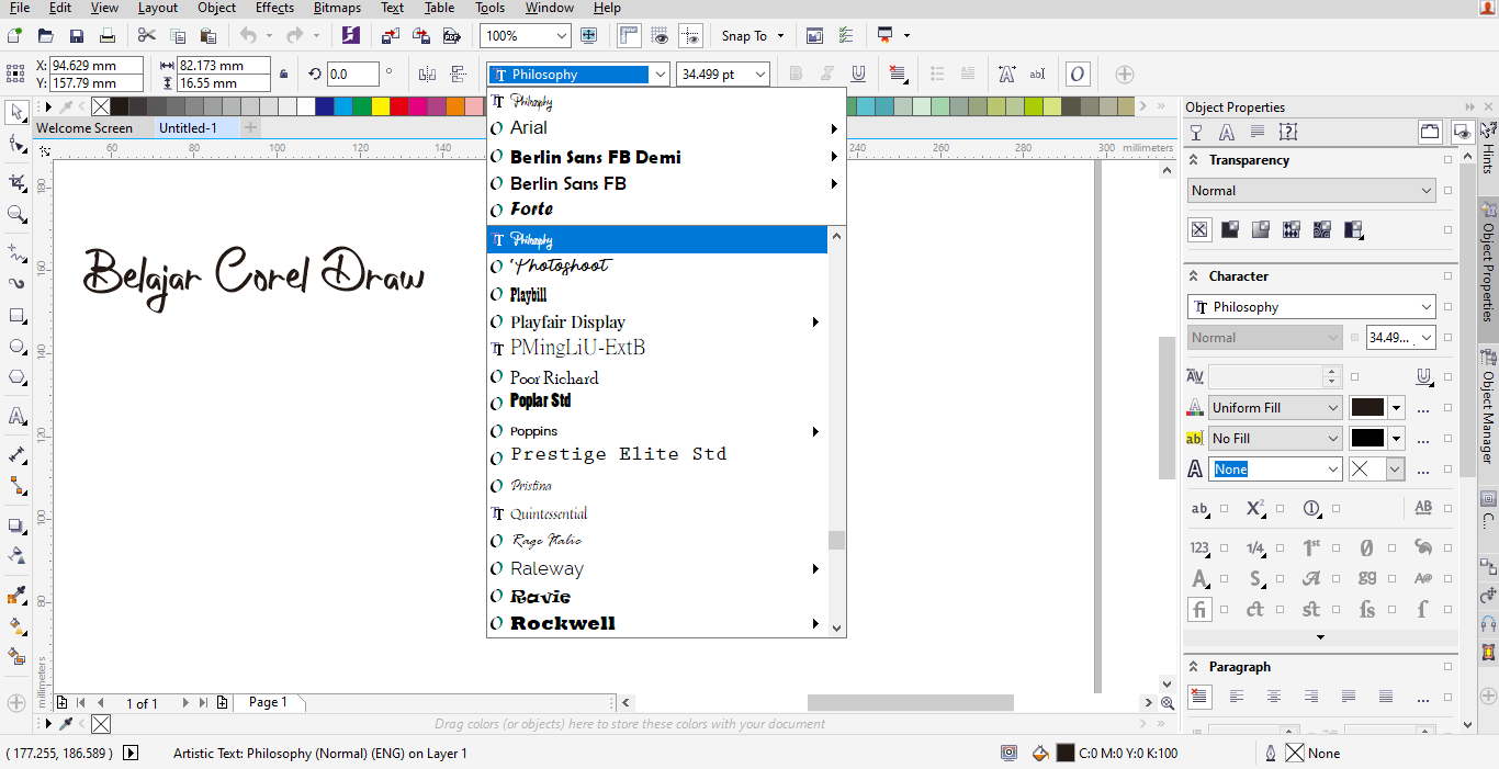 Cara Menambah dan Memasukkan Font di Corel Draw, Mudah dan Cepat - The ...
